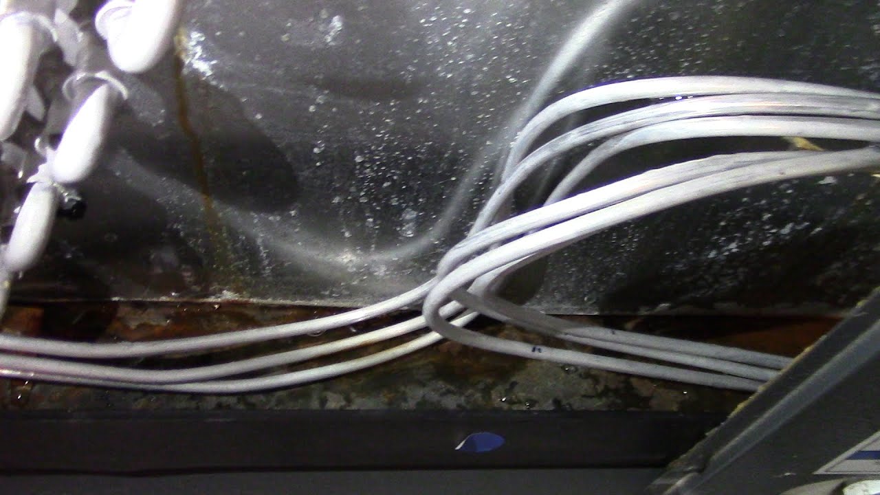 A/C Condensation Line Treatment - YouTube