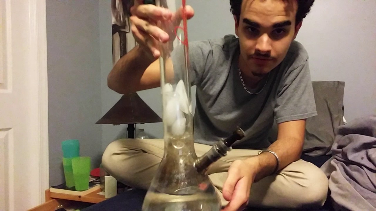 MILKY Bong Rip With Ice! - YouTube