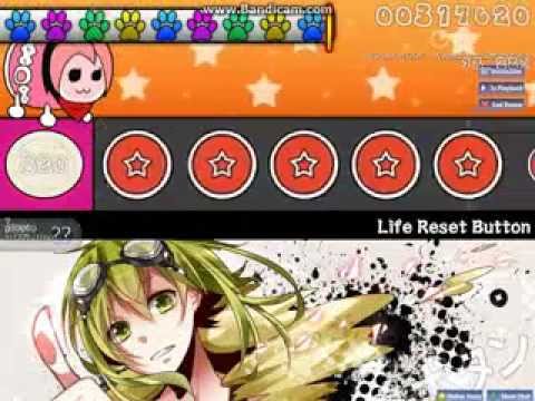 Gumi-Life Reset Button (Love's Taiko) Taiko - YouTube