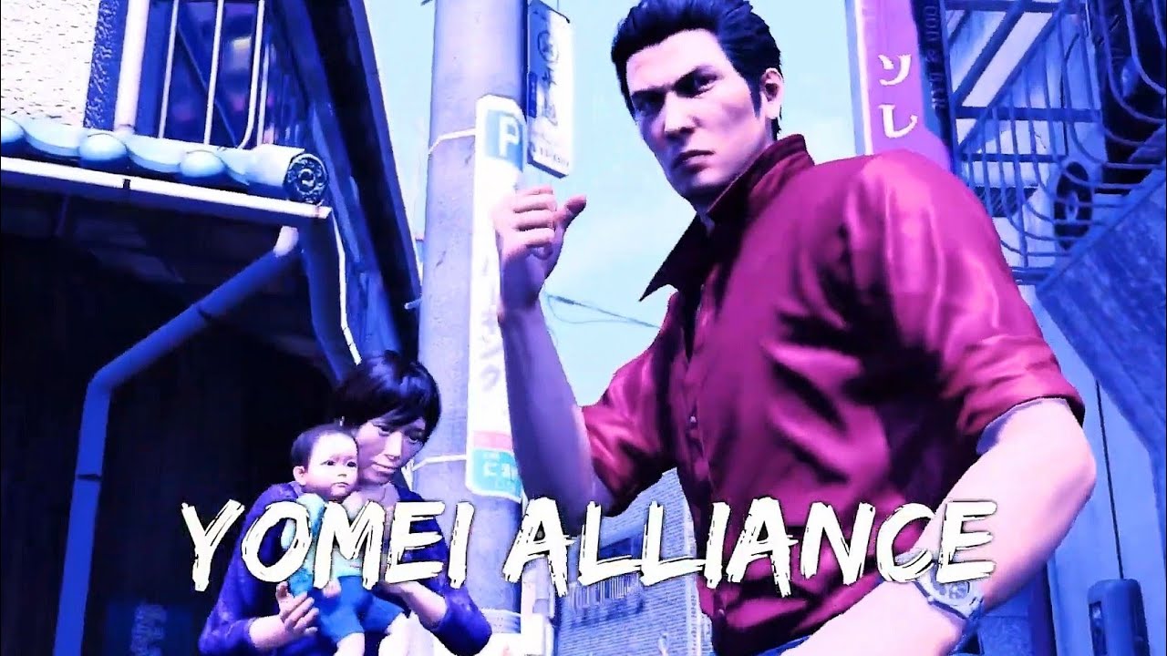 Yakuza 6 - Going for a walk with Kiryu and his grandson *not a good ...