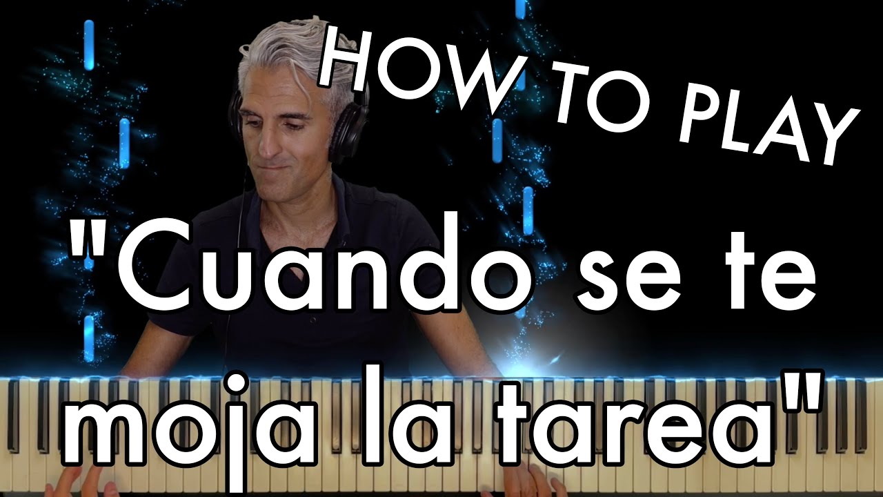 "Cuando se te moja la tarea" PHONK piano tutorial - YouTube