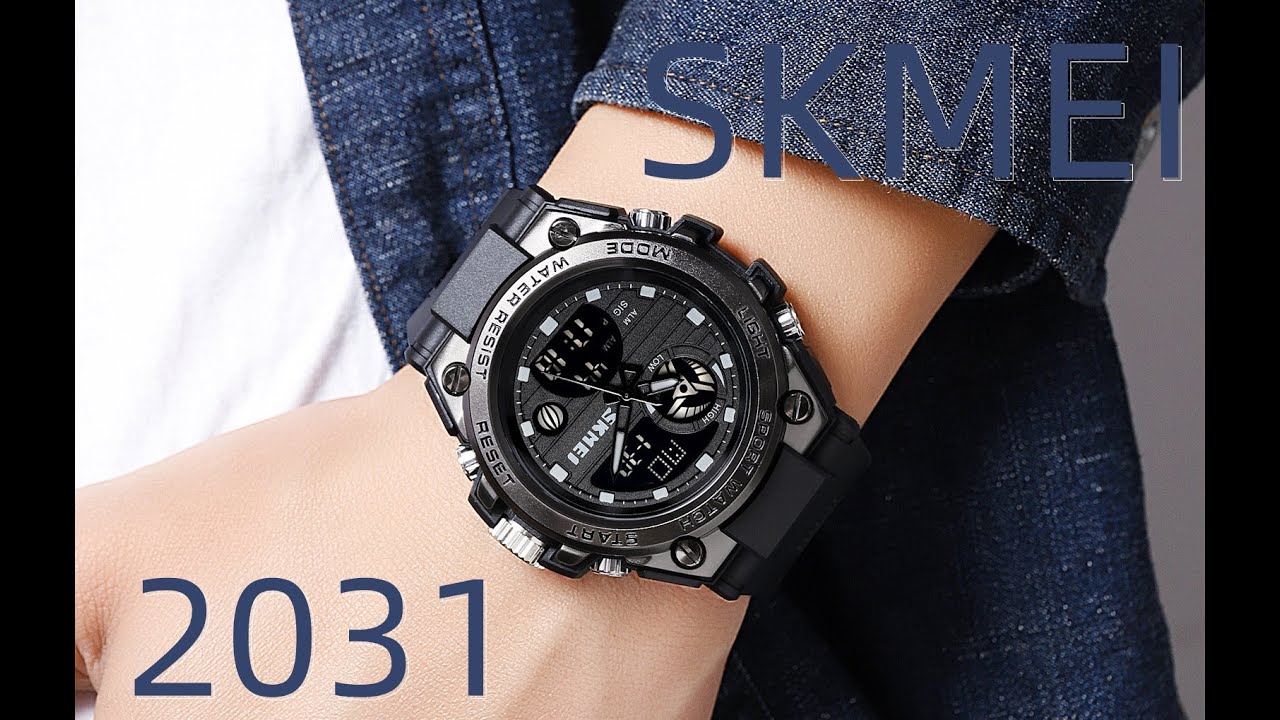 Hot Sale Wholesale SKMEI 2031 Fashion Analog Digital Watch Men - YouTube
