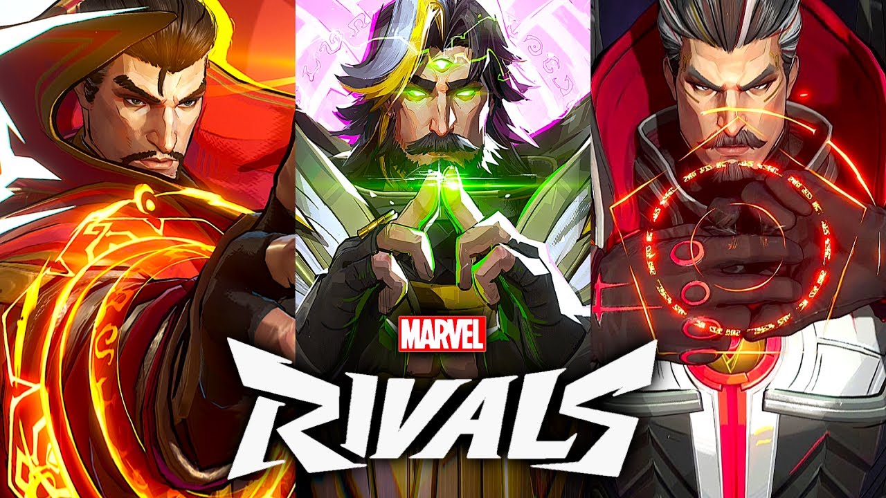 Marvel Rivals - All Doctor Strange Abilities, Skins, Emotes, Intro ...