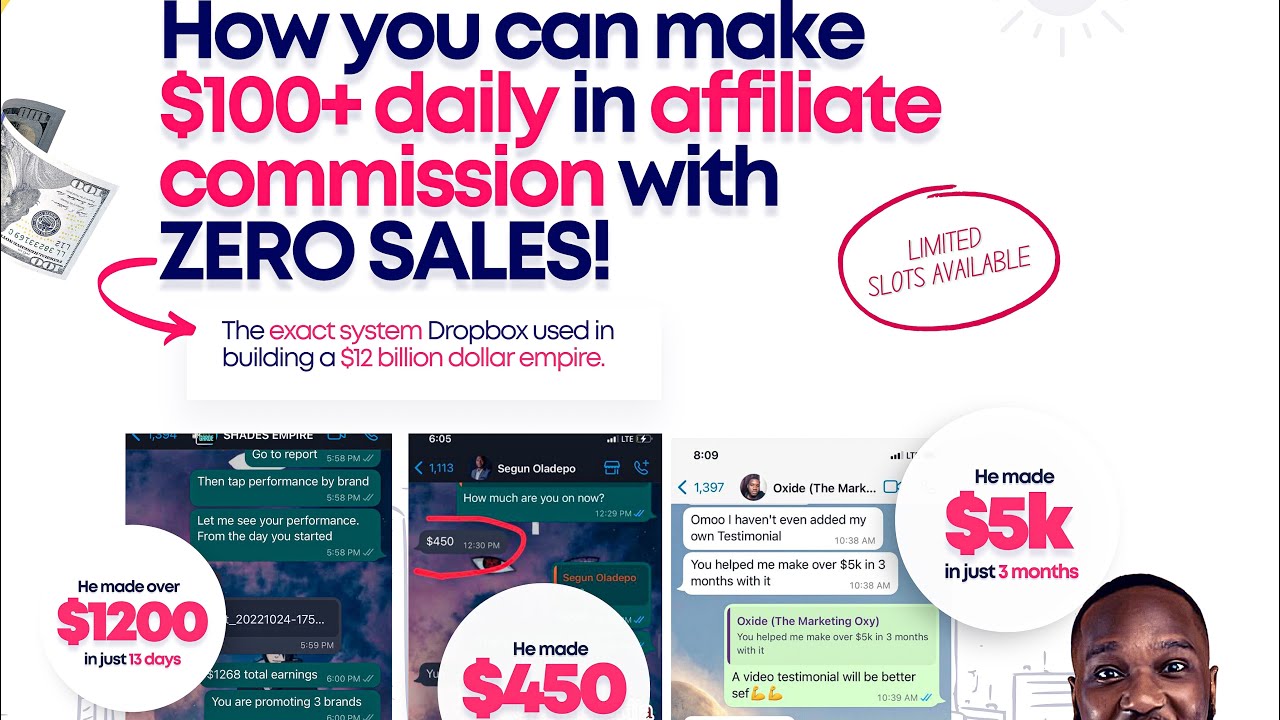 Exposed! Full teaching on how earn $100+ daily with zero sales. Pay per ...
