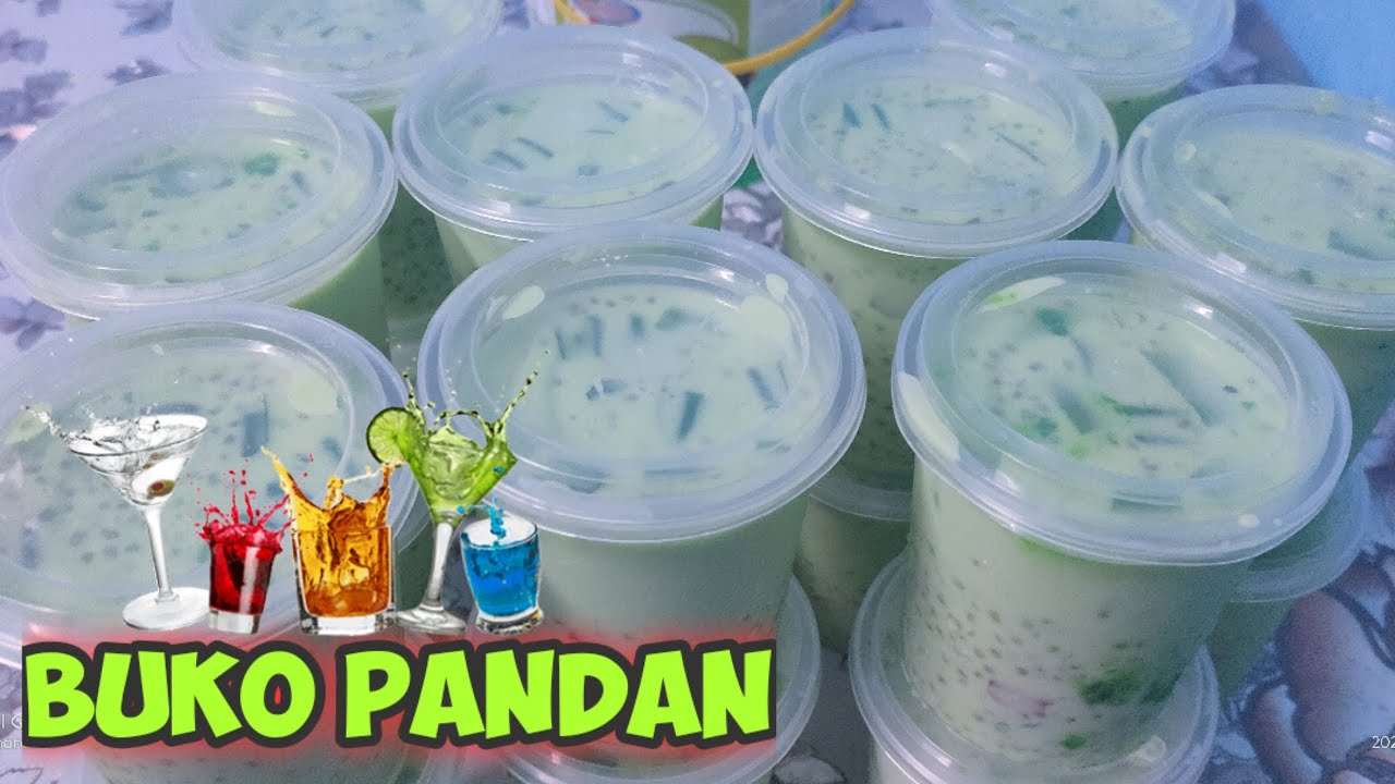 resepi niaga buko pandan // sangat mudah,rasa nikmat dan untung ...