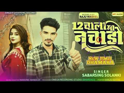 12चाला मा नाचड़ो 12chala ma nachado singer Sabrsingh solanki DJ remix timli 2025 ka dhamakedar ...