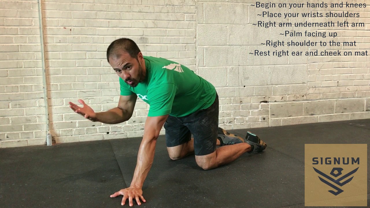 Saturday Stretch || Thread the Needle - YouTube