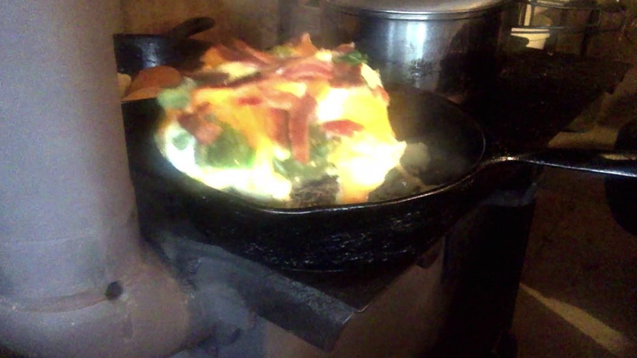 Cast Iron Cooking @ the Shipping Container Cabin - YouTube