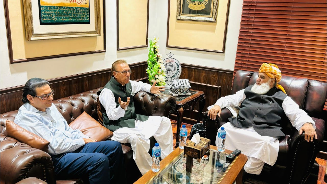 Dr Arif Alvi, Salman Akram Raja Meeting With Maulana Sb 17 September ...