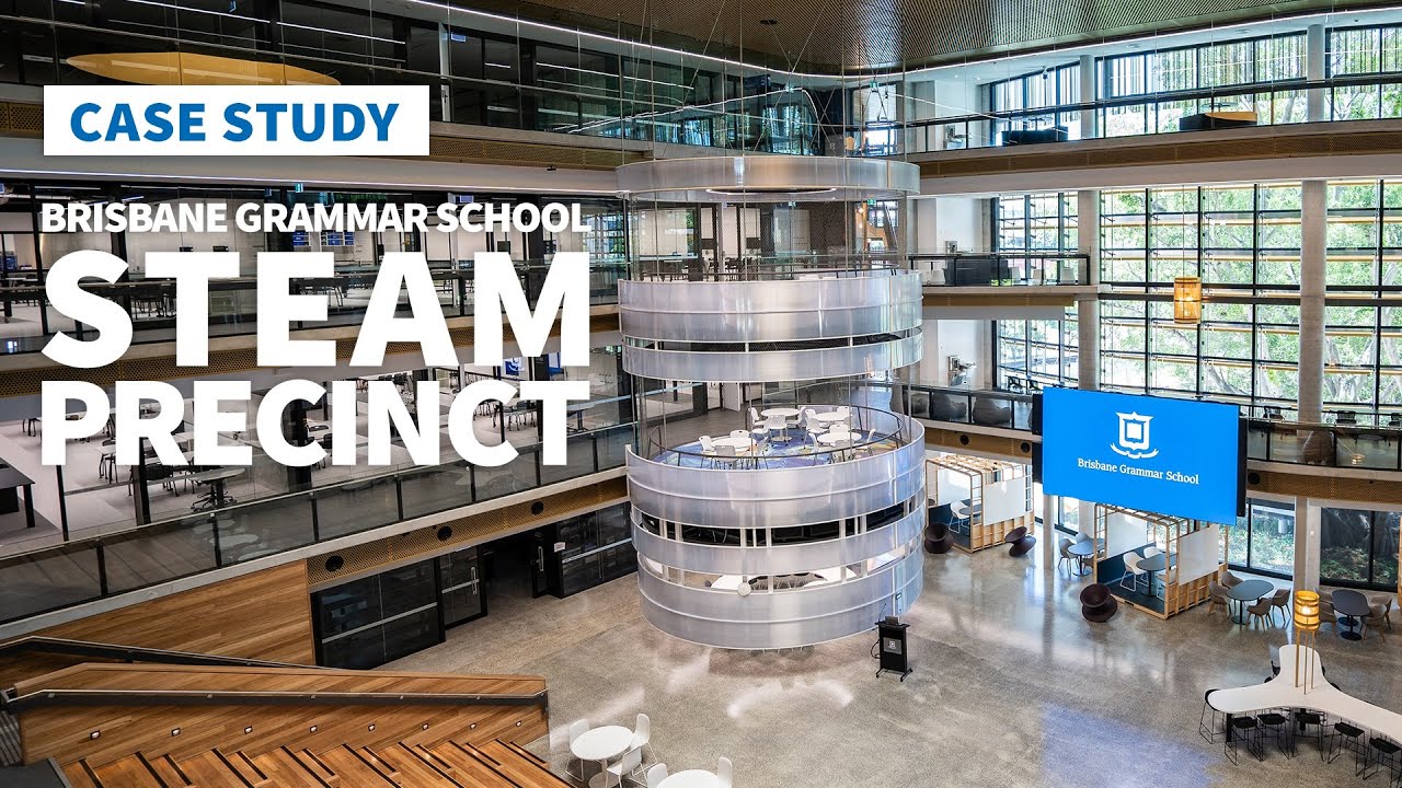Brisbane Grammar School STEAM Precinct - YouTube