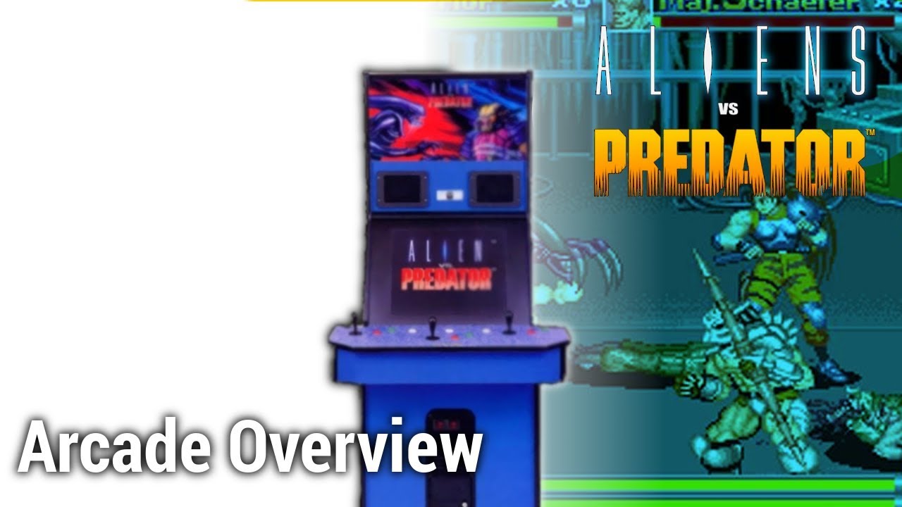 Arcade Overview : Alien Vs Predator - YouTube