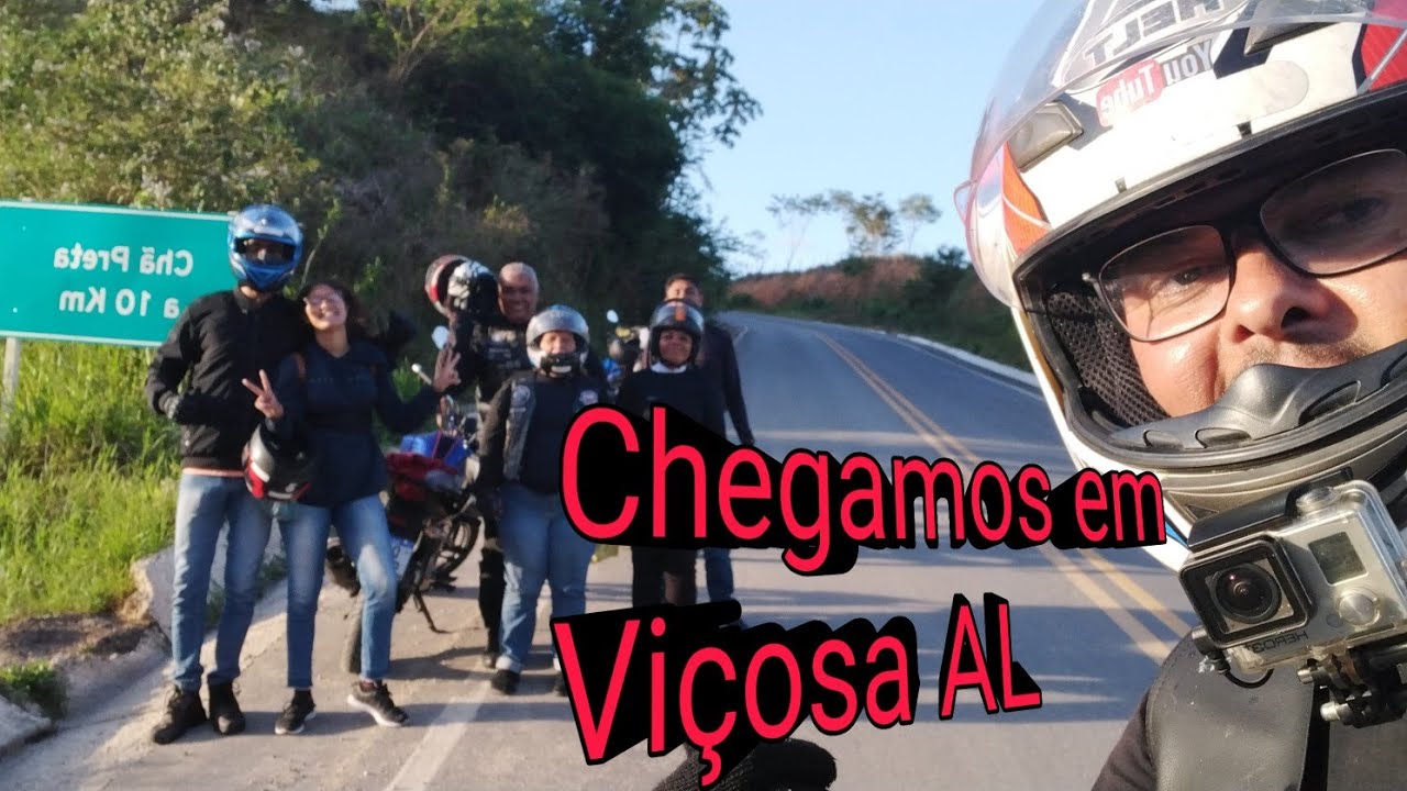 Viagem de 160 - Chegamos em Viçosa AL depois de 520km rodados em 1 dia ...