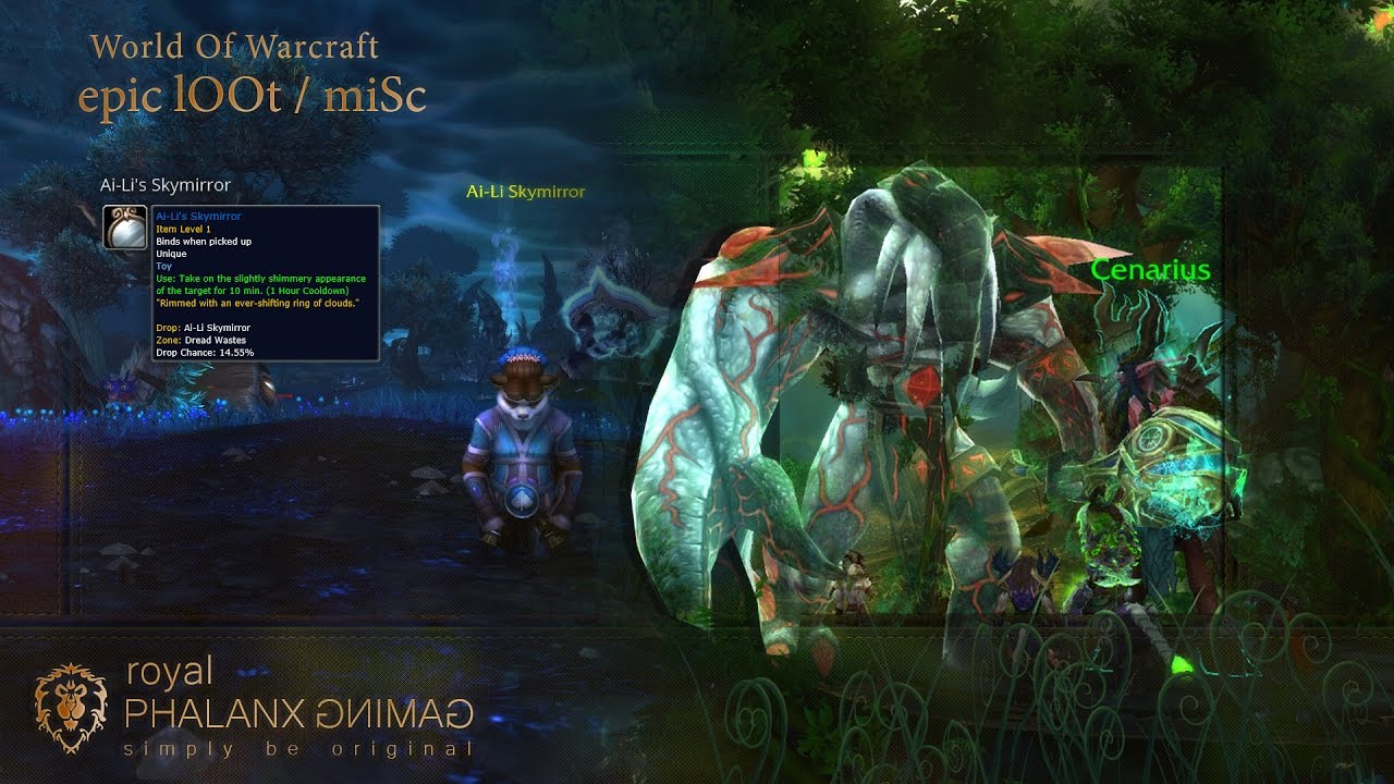 lOOt-Legion 7.2 Mists of Pandaria Toy-Ai-Li's Skymirror + World ...