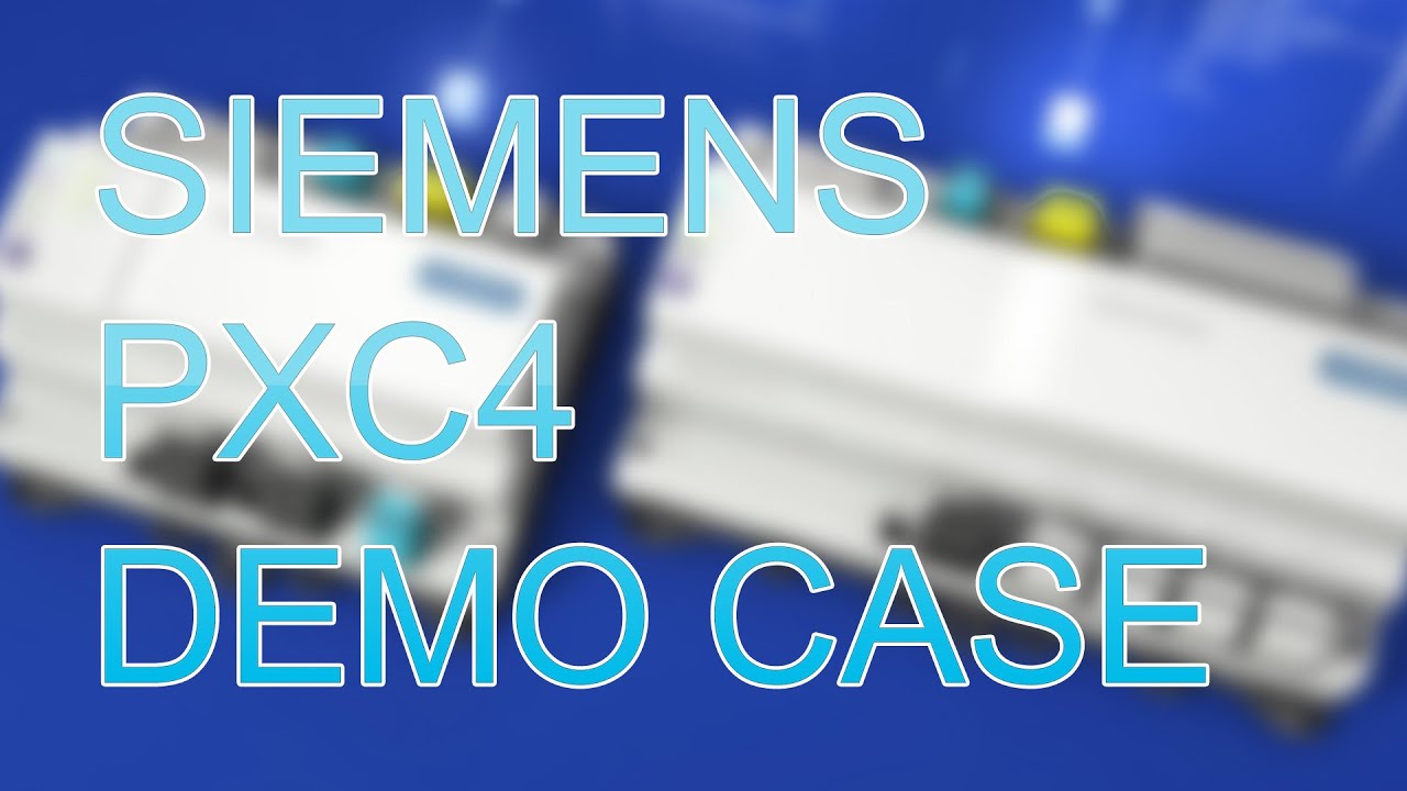 Siemens Desigo PXC4 и PXC5 Demo Case - YouTube