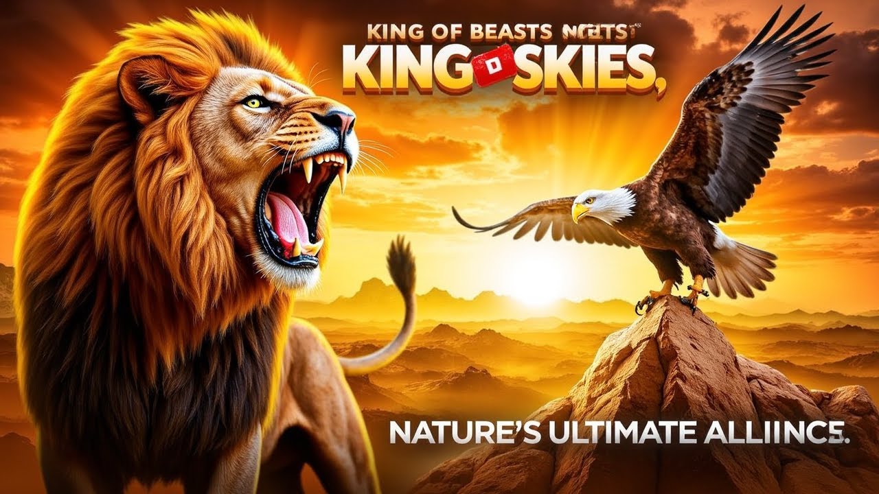 EPIC CROSSOVER OF ANIMALS LION AND EAGLE - YouTube