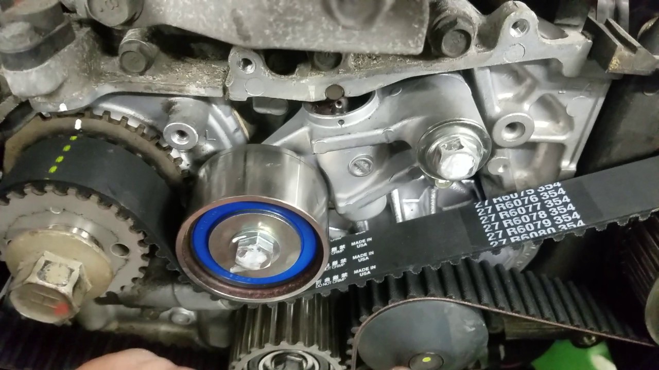 timing belt Subaru outback correia dentada Subaru outback - YouTube
