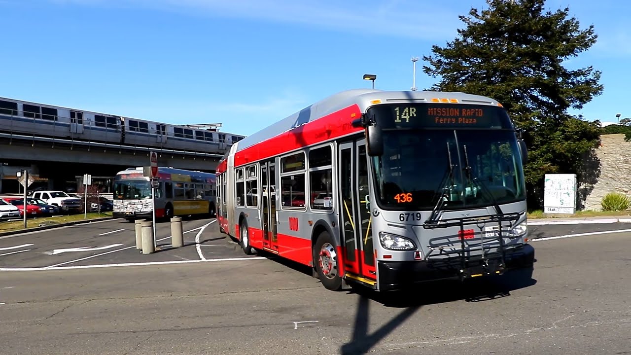 San Francisco MTA / MUNI 2015-2016 New Flyer XDE60 "Xcelsior" Hybrid ...