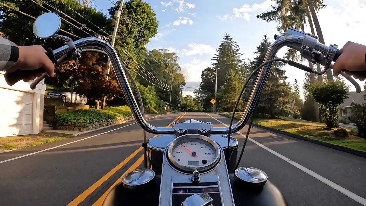The once broken Harley is on the road again! - YouTube
