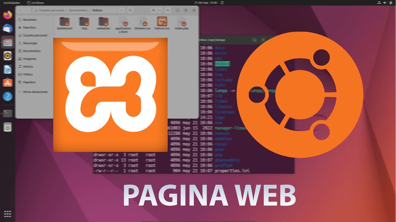 Crear Pagina Web Utilizando Xampp y Linux Ubuntu 2023 - YouTube
