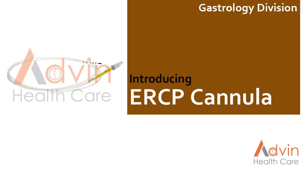 ADVIN ERCP Cannula (Endoscopic Retrograde Cholangiopancreatography ...