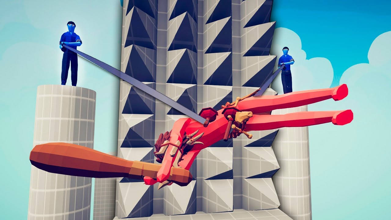 GRAPPLER + SPIKED WALL vs UNITS | TABS Totally Accurate Battle ...