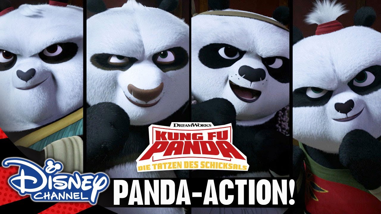 KUNG FU PANDA - Panda-Action | Disney Channel - YouTube