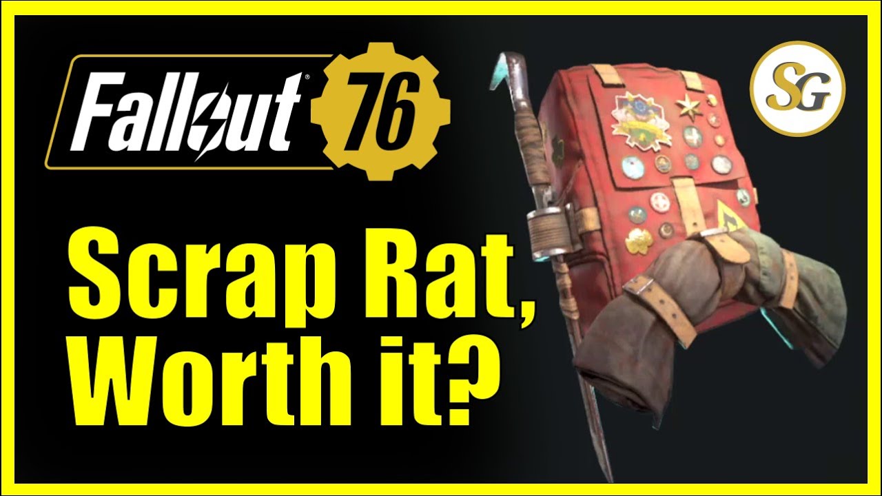 Is the Scrap Rat mod worth it? - #Fallout76 - YouTube