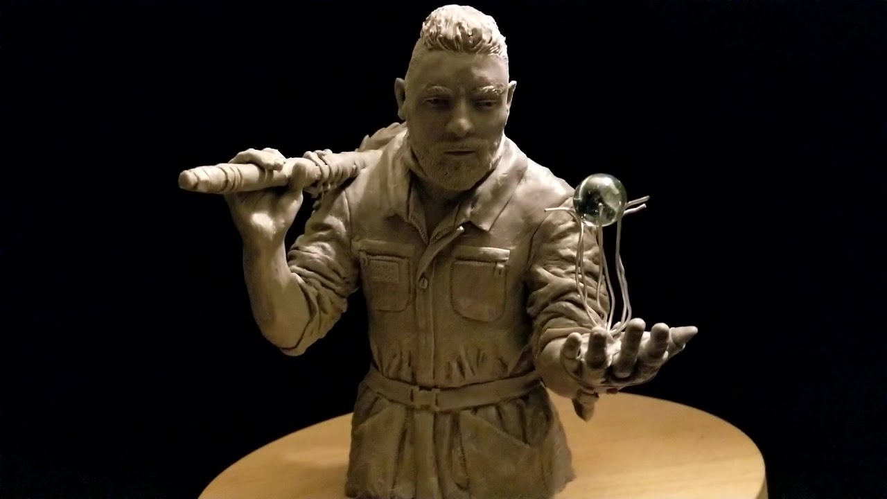 Sculpting Major Nechaev from Atomic Heart - YouTube