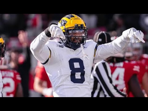 Derrick Moore 🔥 Michigan Edge Prospect 2025 Highlights 