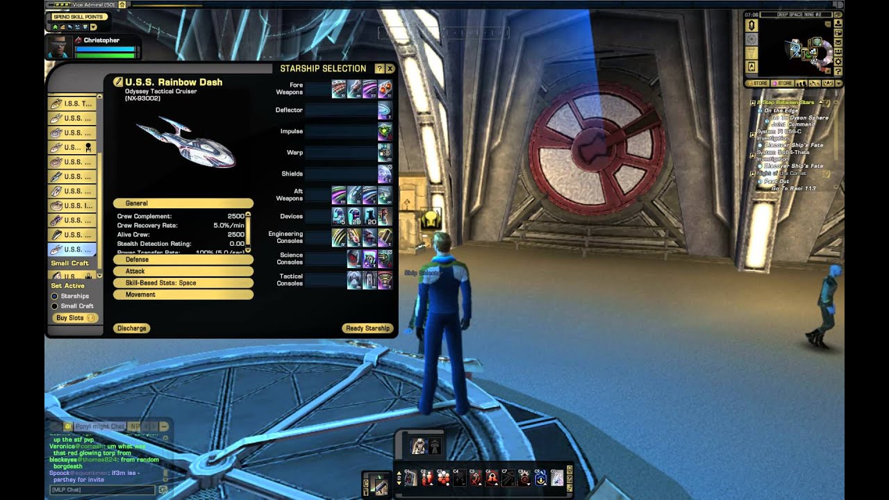 Two Odyssey-Class Tactical Cruisers in my starship hanger - YouTube