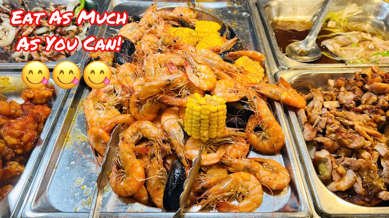 ALL YOU CAN EAT SEAFOOD & SUSHI BUFFET @ EMPEROR BUFFET IN RANCHO ...