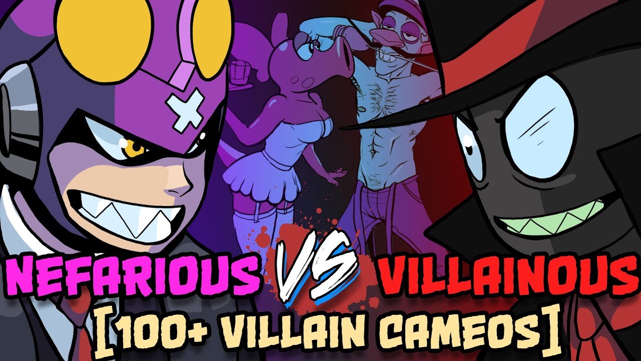 Nefarious vs Villainous [100+ Villain cameos] [Support the Patreon!] - YouTube