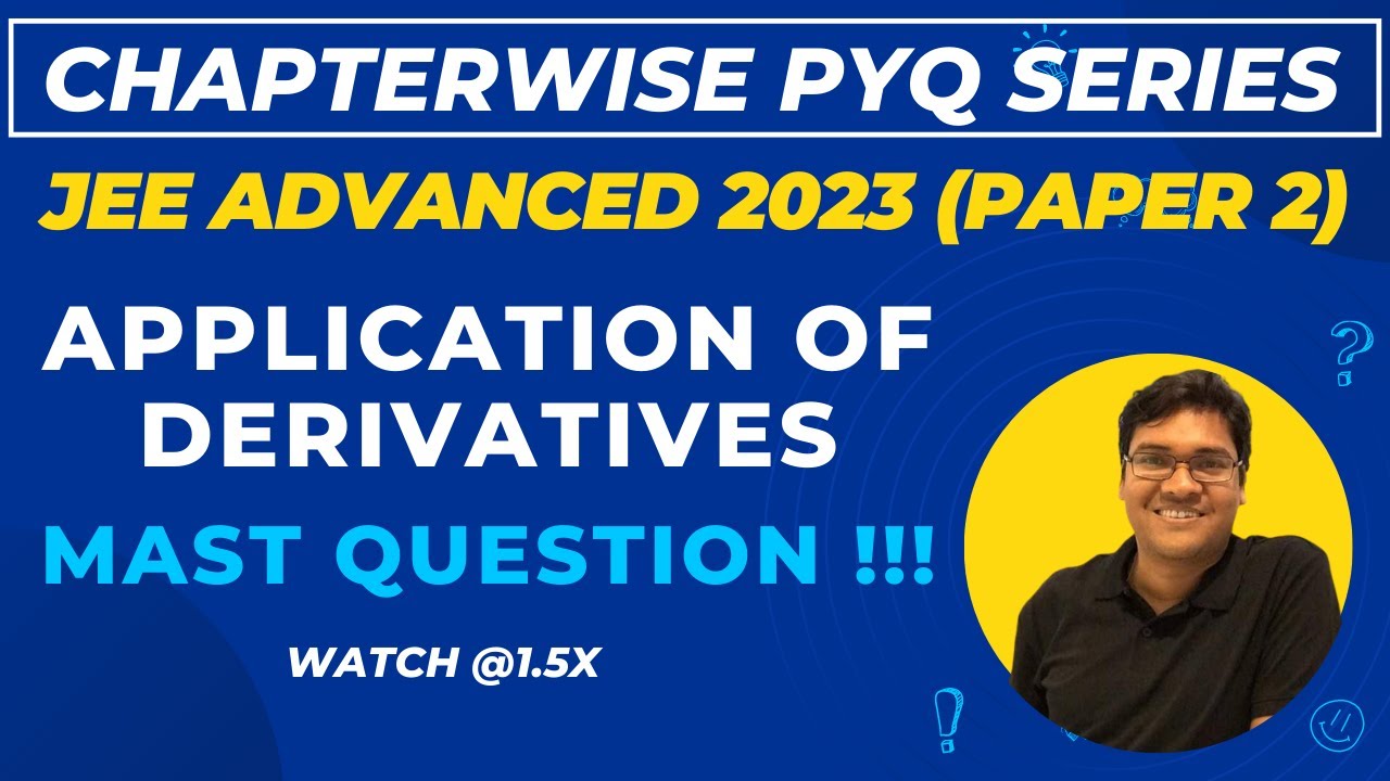 JEEA 2023 (Paper 2) | Q8 - YouTube