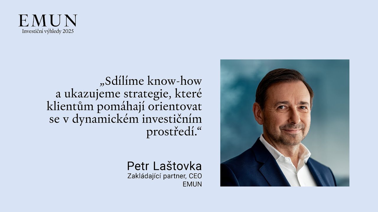 EMUN Investiční výhledy 2025 - Úvodní slovo - Petr Laštovka, EMUN - YouTube