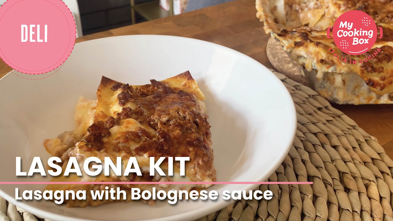 LASAGNA KIT | Lasagna withBolognese sauce - YouTube