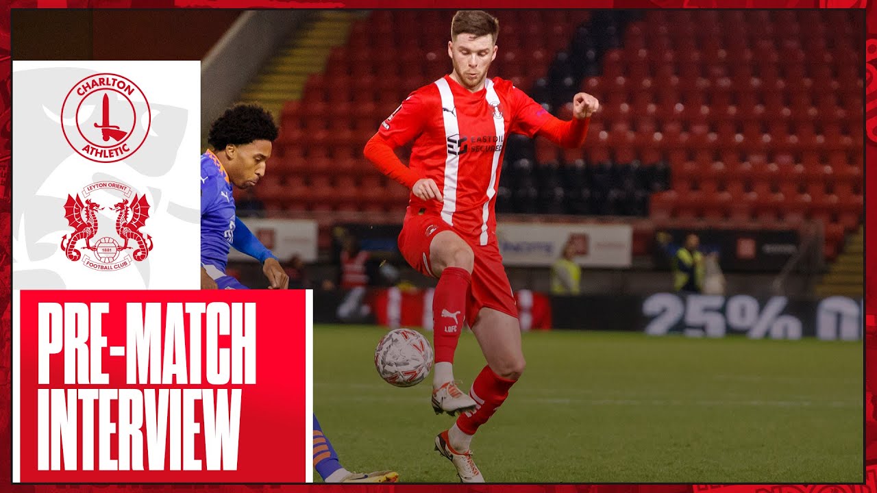 Jack Simpson looks ahead to our Vertu Trophy fixture against Charlton ...