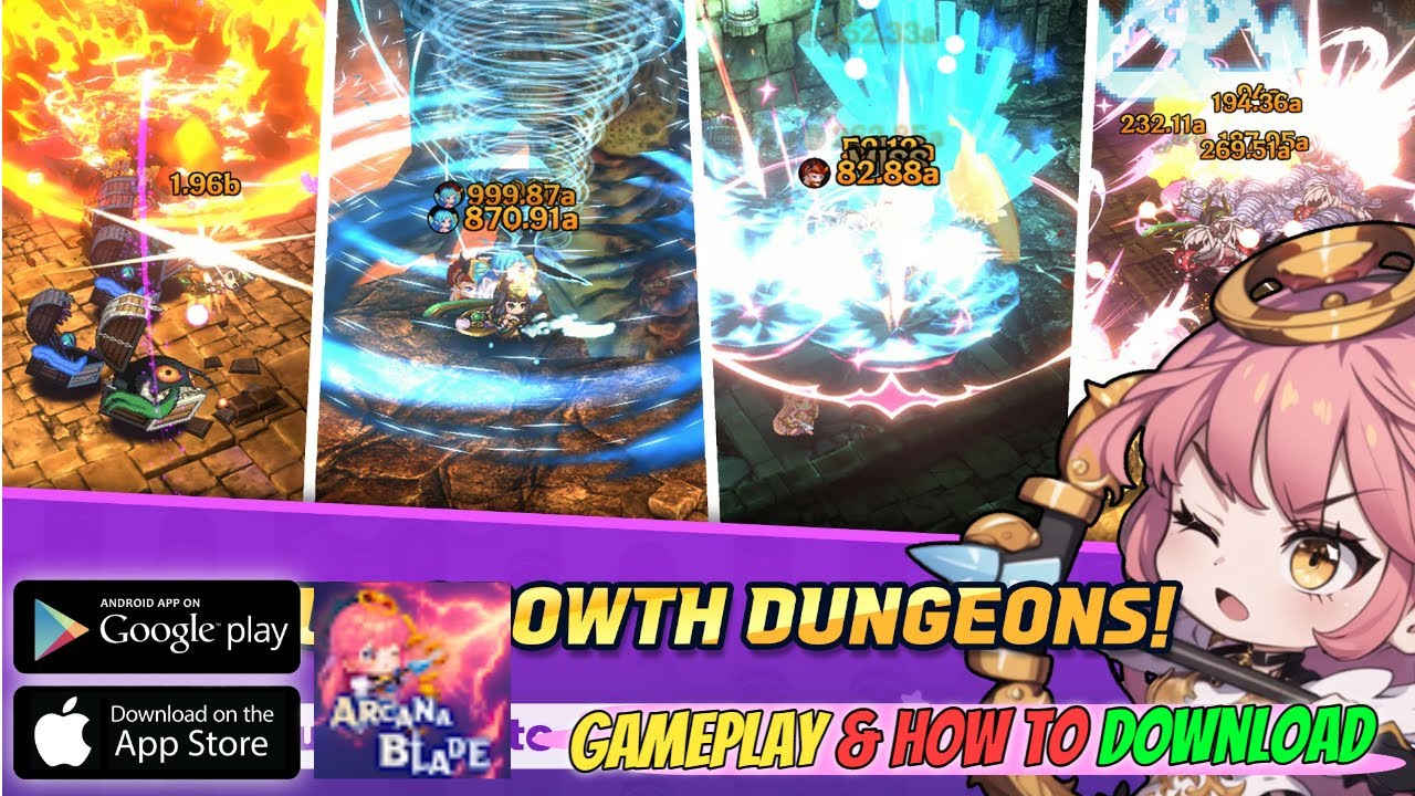 Arcana Blade : Idle RPG Gameplay Android Ios Apk Download - YouTube