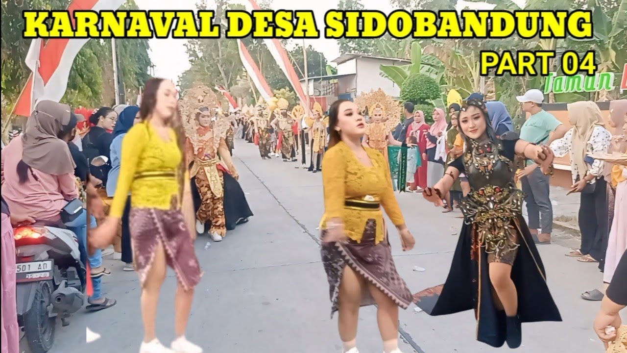 CARNAVAL INDONESIAN VILLAGE SIDOBANDUNG SUBDISTRICT BALEN - YouTube