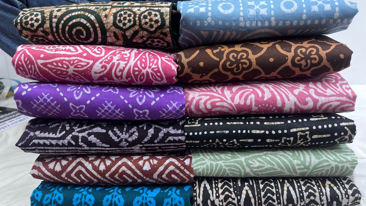 Premium Hater Choya Batik Three Piece | Batik Three Piece Collection 2024 - YouTube