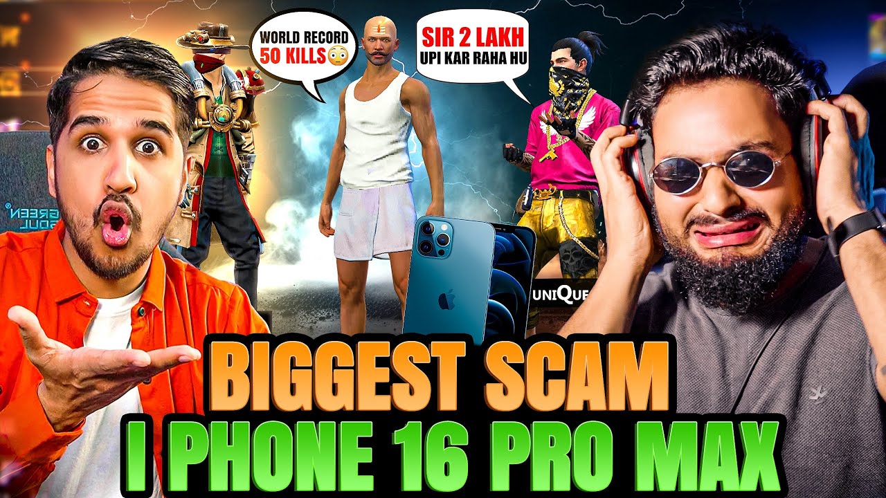 V Badge Streamer Scam 16 Pro Max 😱 Angry Youtuber Challenge Me For आजा ...