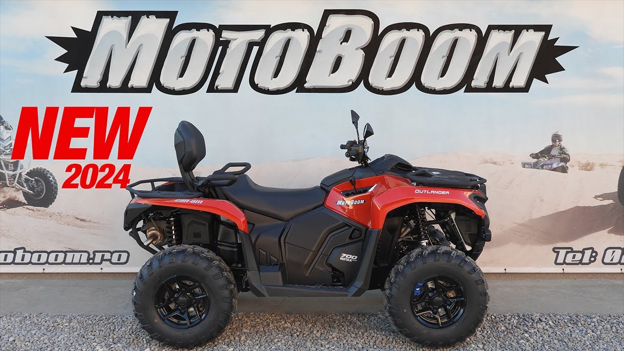 NEW 2024! ATV Can-Am Outlander Max 700 DPS T ABS - YouTube