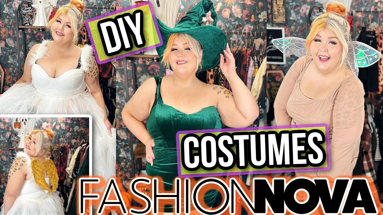 FASHION NOVA CURVE DIY Costumes - YouTube