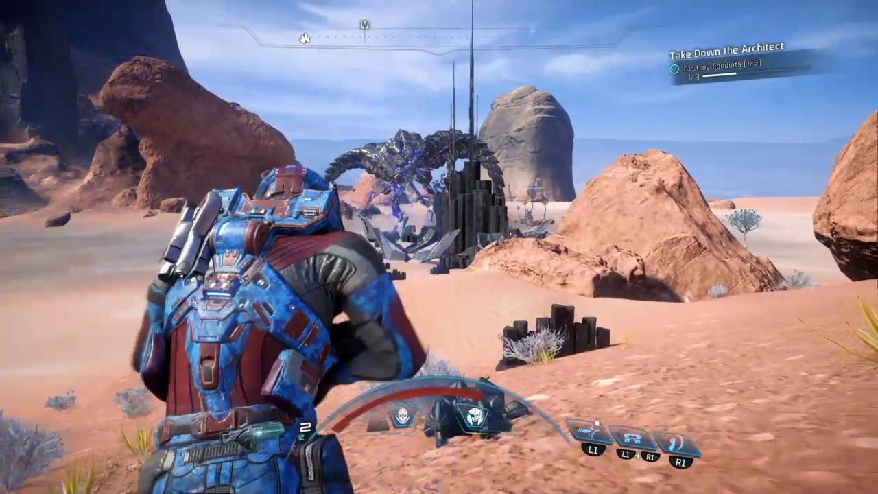 Mass Effect Andromeda Remnant Architect Easy - YouTube