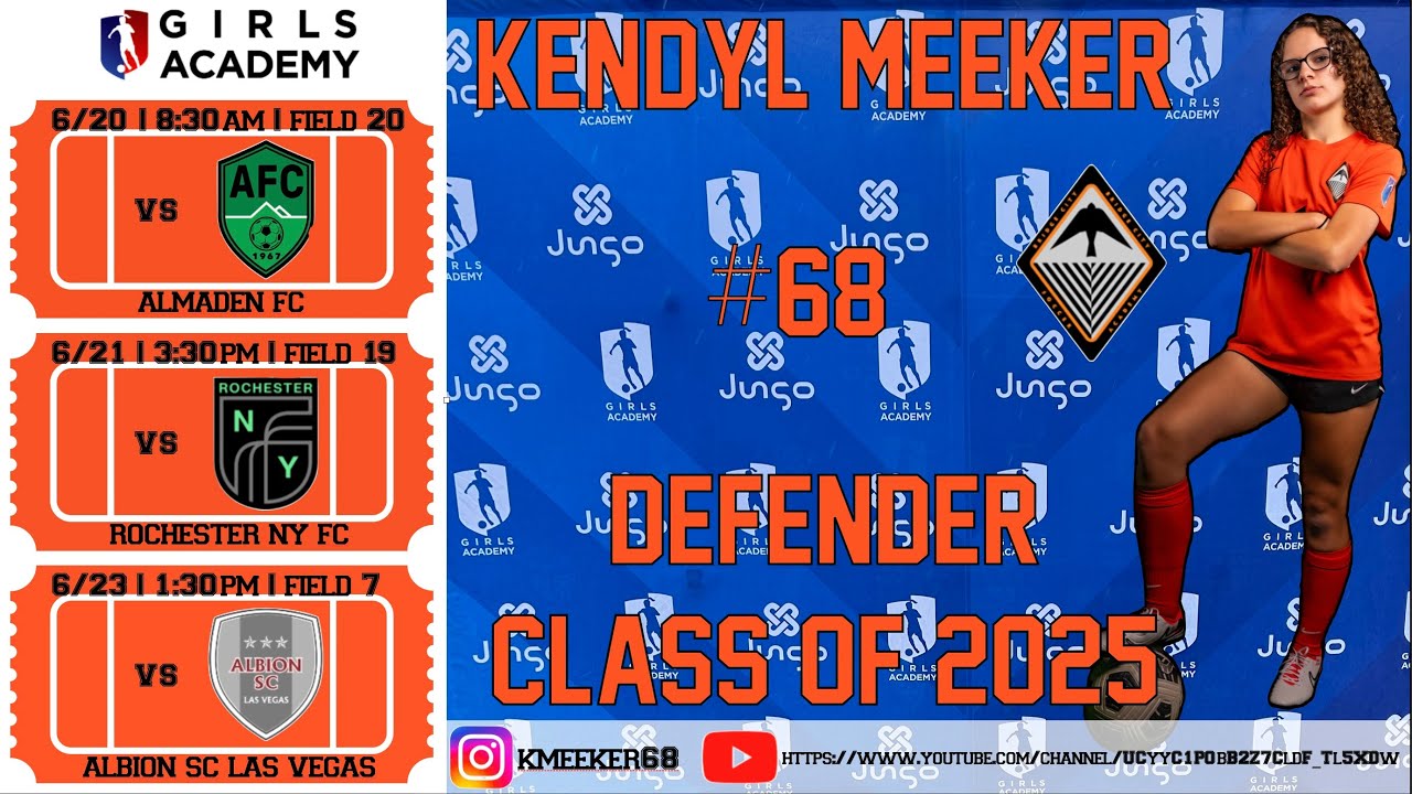 Girls Academy Summer Showcase 2024, Norco, CA. - YouTube