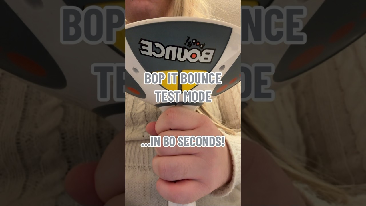 How to Access Bop It Bounce Test Mode… in 60 Seconds! - YouTube