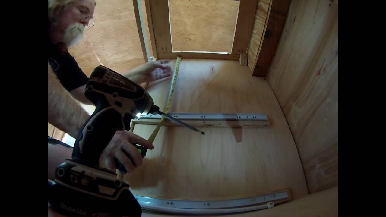 Old Thyme Skoolie- Episode 29 Slide out install - YouTube