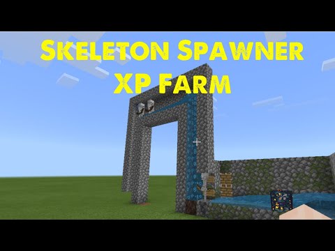 Minecraft Skeleton Spawner XP Farm (1.16+) - YouTube