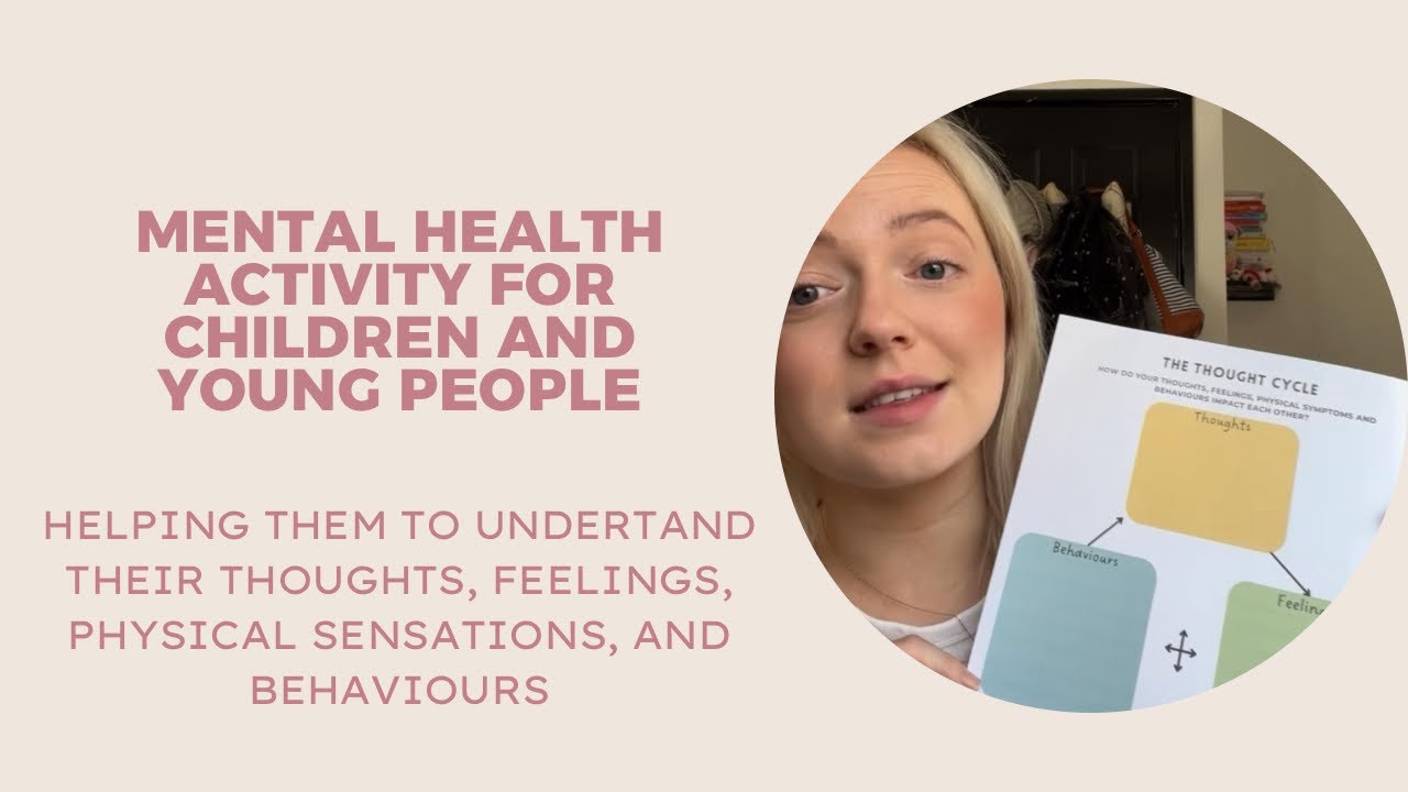 Mental Health Activity for Children/Teens: Thoughts, Feelings, Physical ...