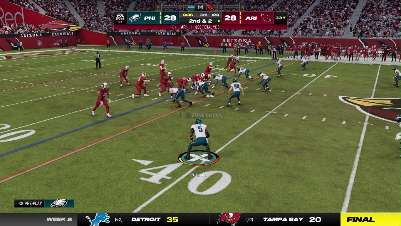 Madden NFL 24 JH # 5 interception TD to da Crib - YouTube