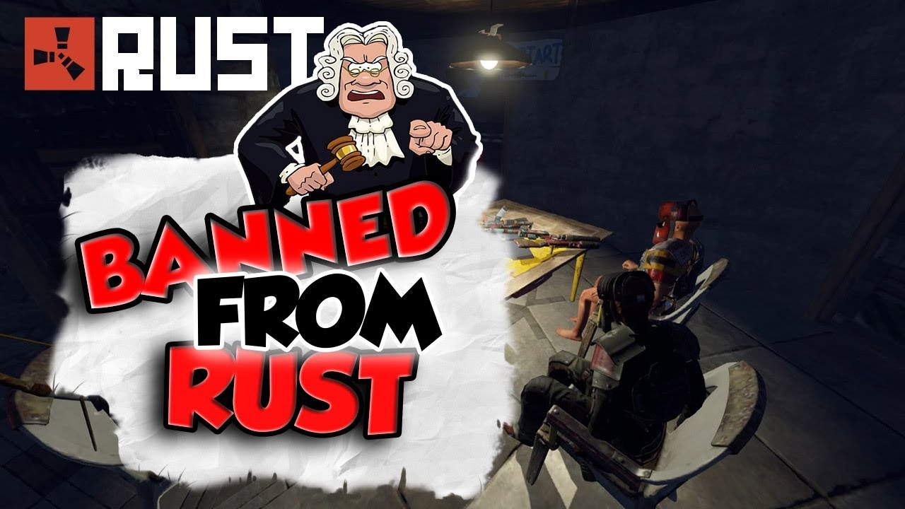 Getting banned from rust! | Rust #9 - YouTube